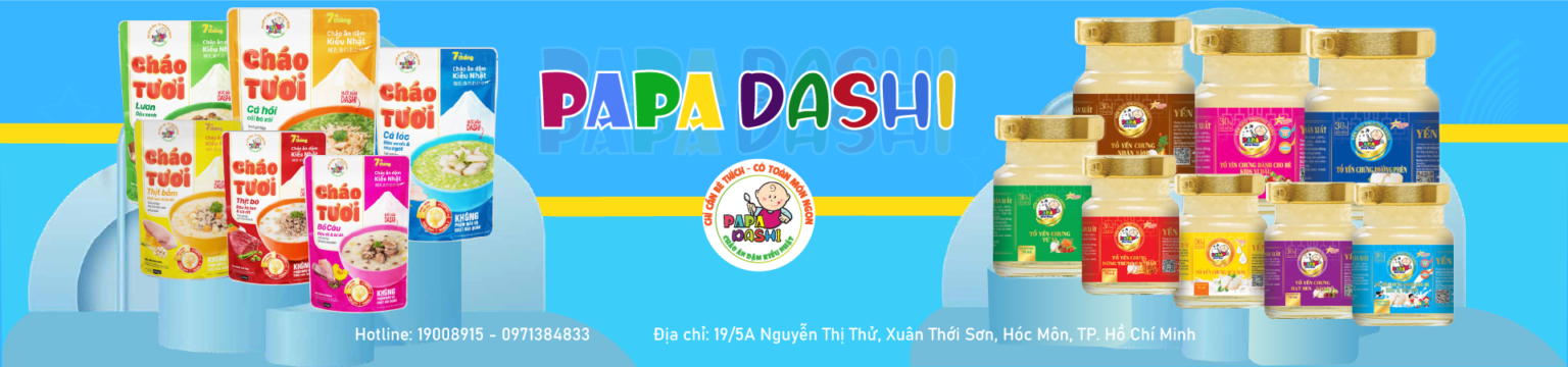 Trang Chủ - Cháo dinh dưỡng PAPA DASHI