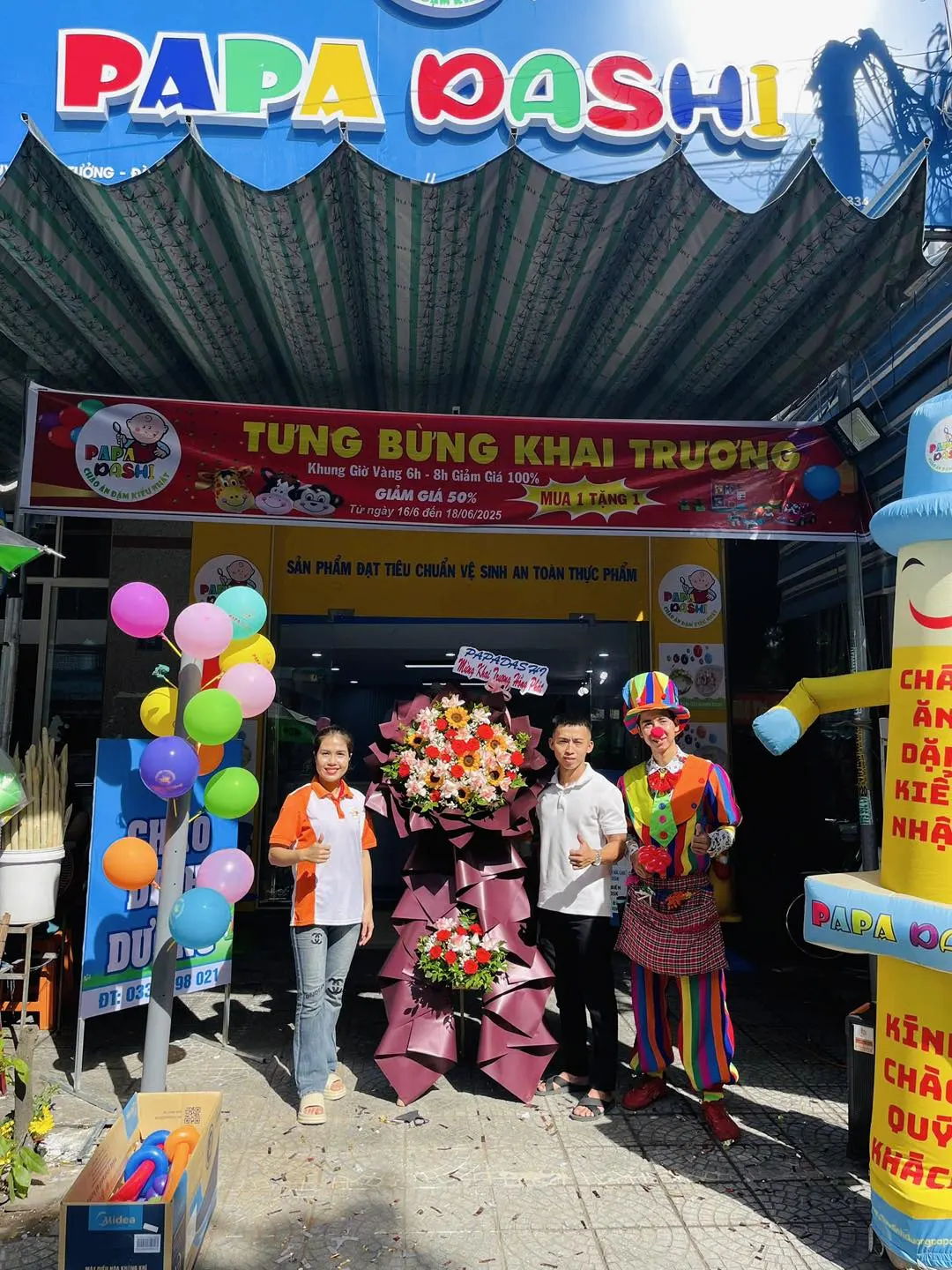 Khai Trương Cửa Hàng Cháo Dinh Dưỡng Papa Dashi Đà Nẵng